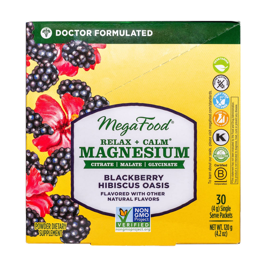 MegaFood magnesium powder for relaxation
