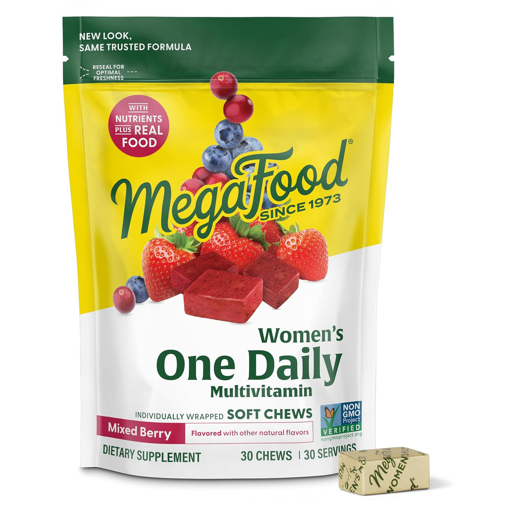 MegaFood multivitamin for women chews