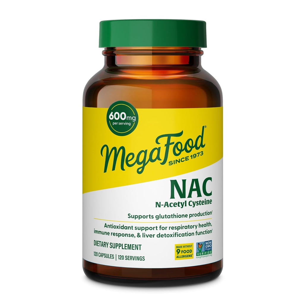 MegaFood NAC 600 mg capsules