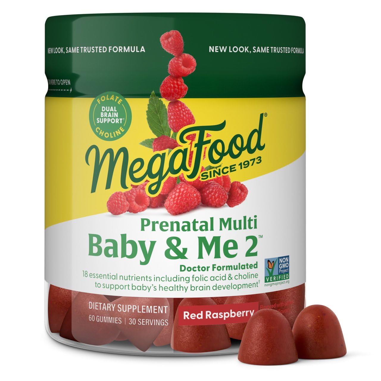 MegaFood prenatal gummies for moms