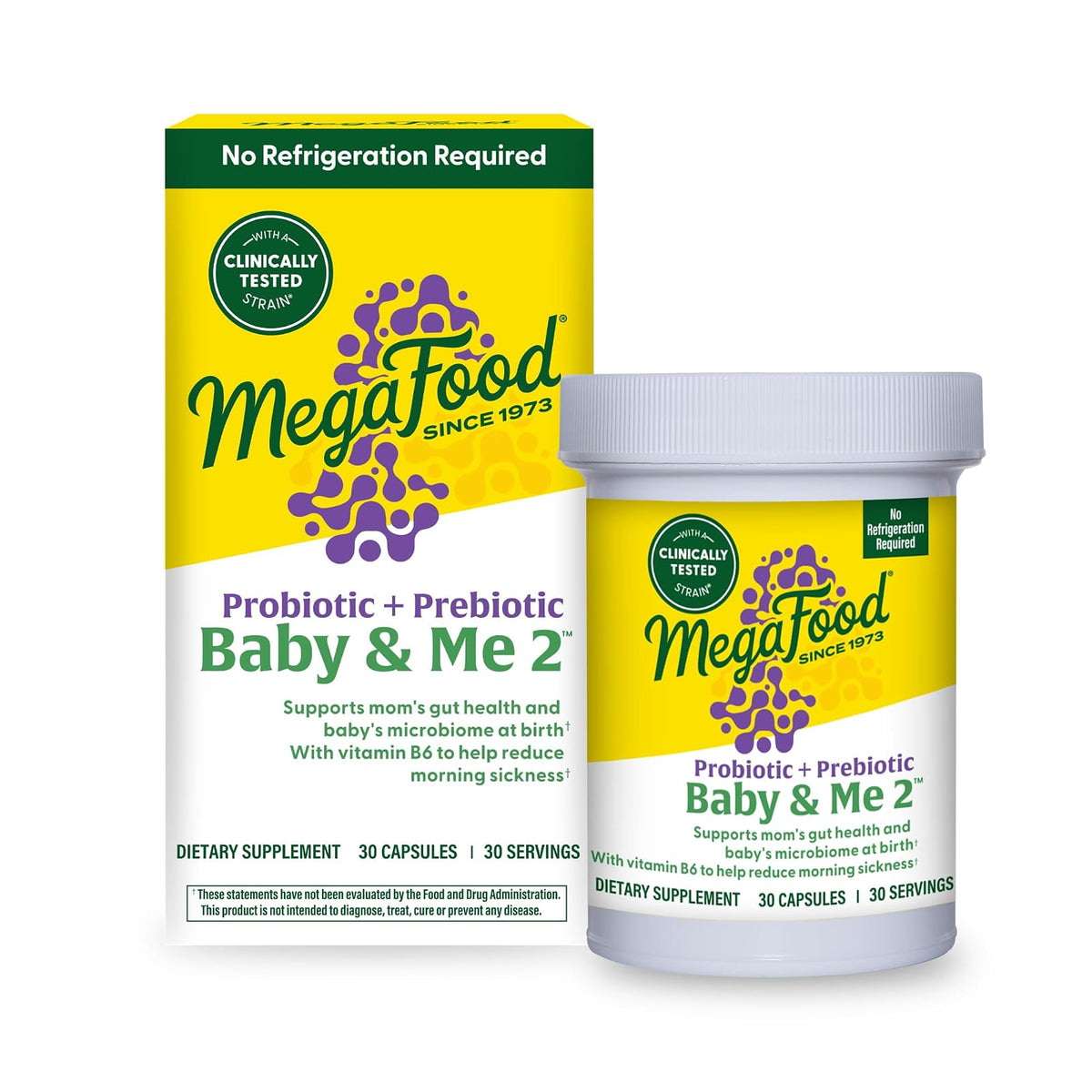 MegaFood prenatal probiotic capsules