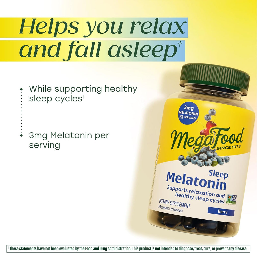 MegaFood sleep aid gummies for relaxation