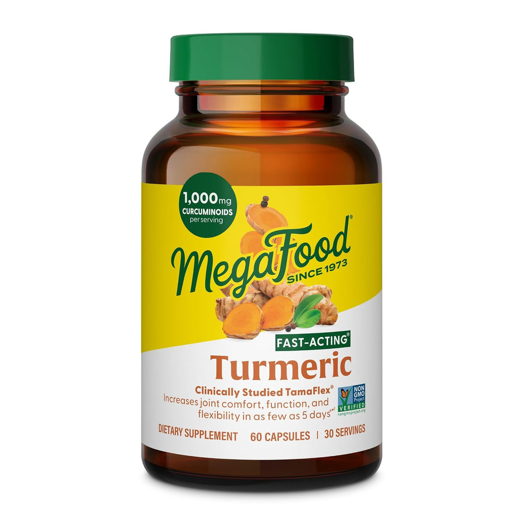 MegaFood turmeric curcumin capsules