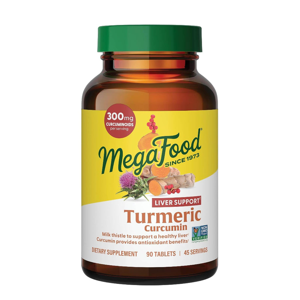 MegaFood turmeric curcumin health benefits