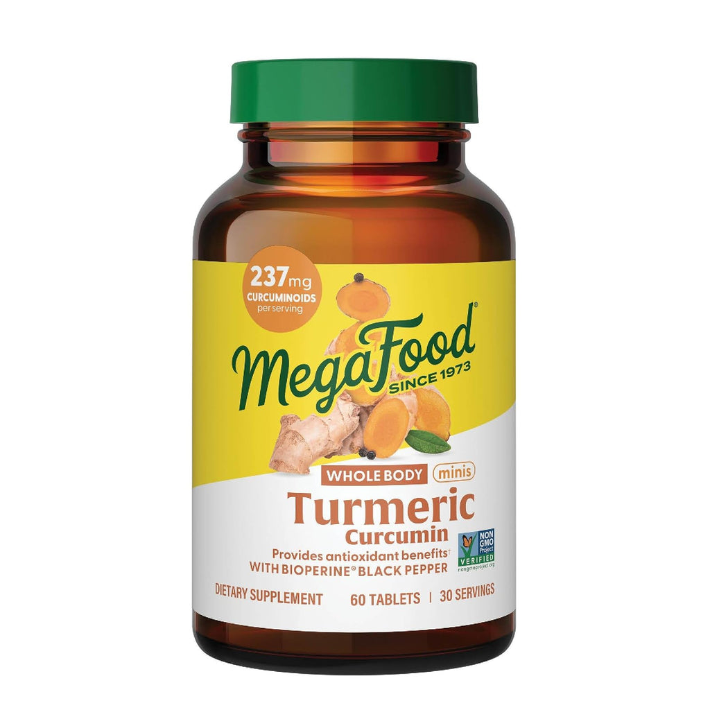 MegaFood turmeric curcumin mini tablets