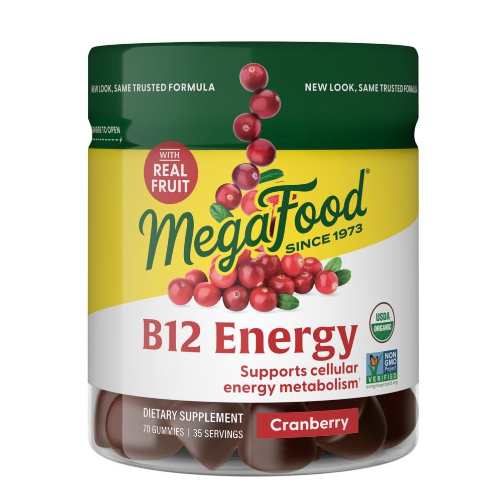 MegaFood vitamin B12 energy gummies