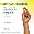 MegaFood vitamin C gummies for antioxidant support