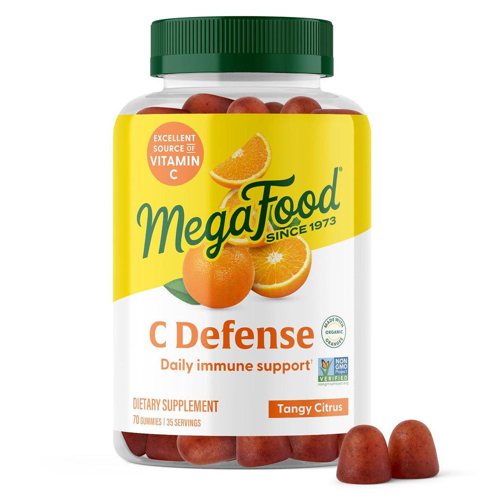 MegaFood vitamin C gummies for immunity