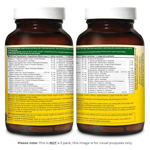 Megafood vitamins for healthy aging
