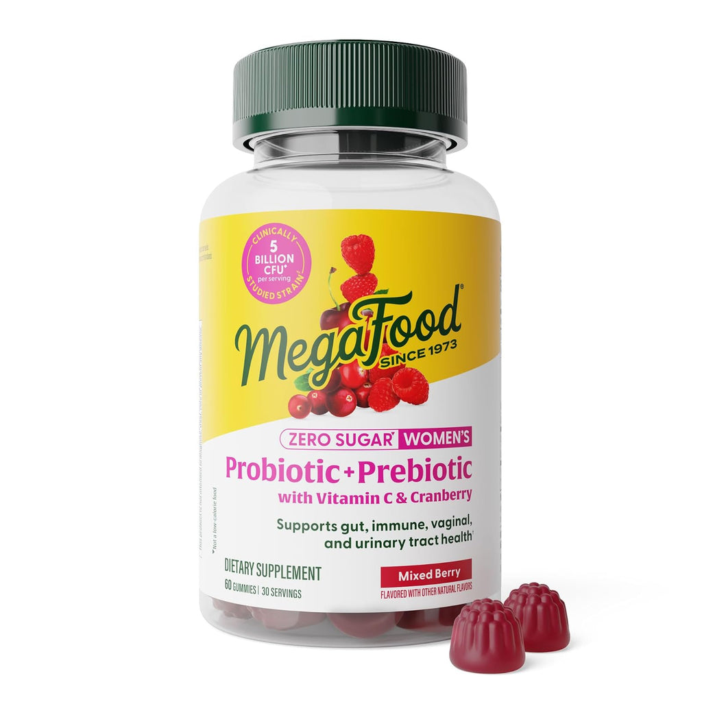 MegaFood women's probiotic gummies berry