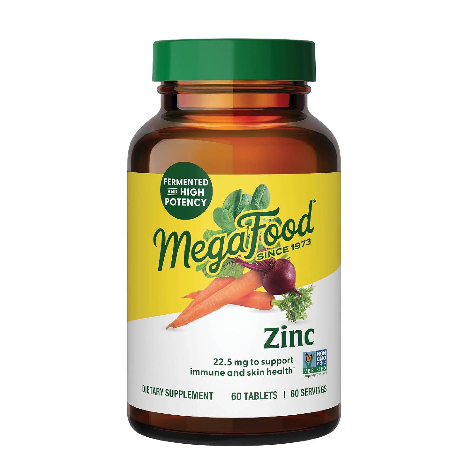 MegaFood Zinc Bisglycinate tablets