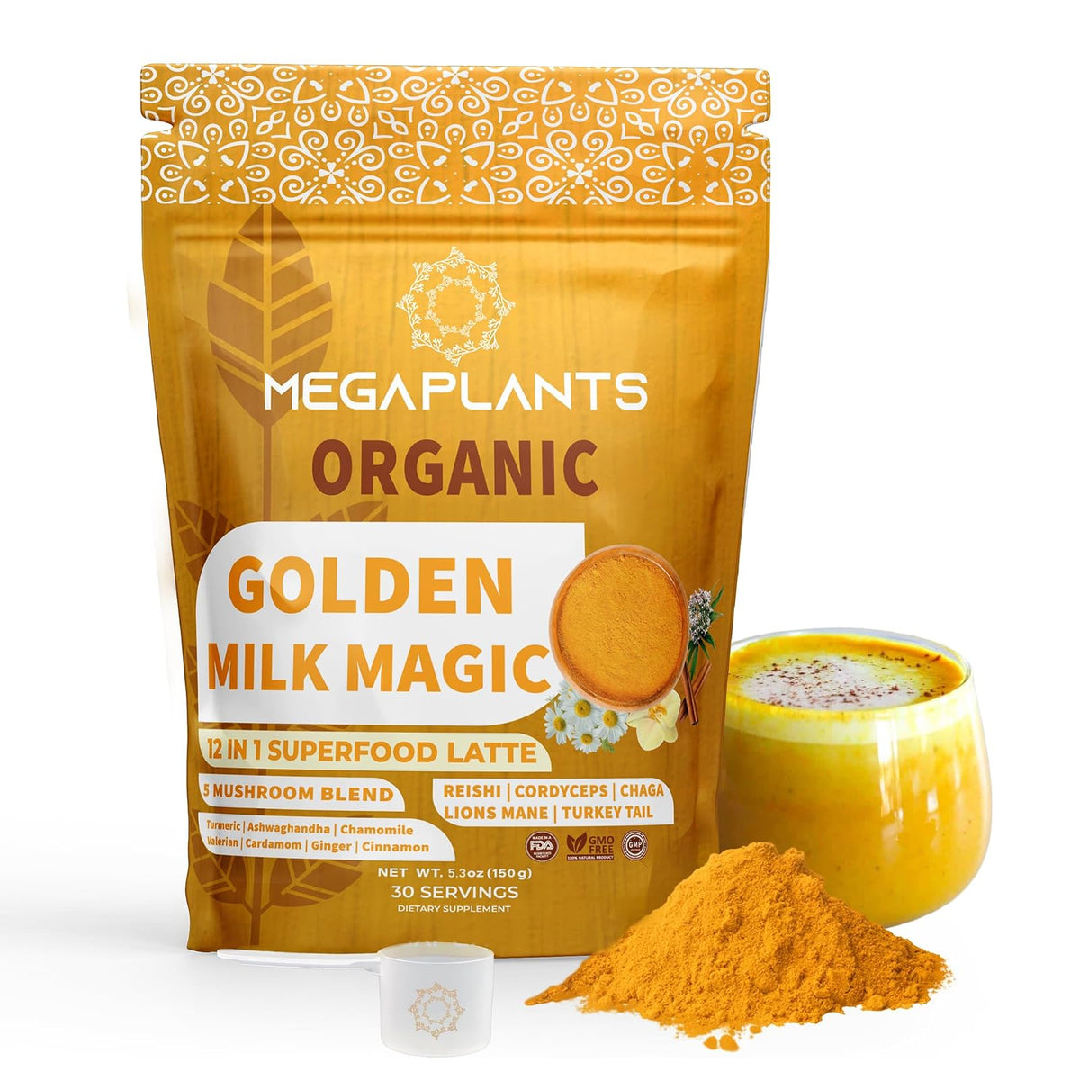 MEGAPLANTS turmeric & curcumin blend
