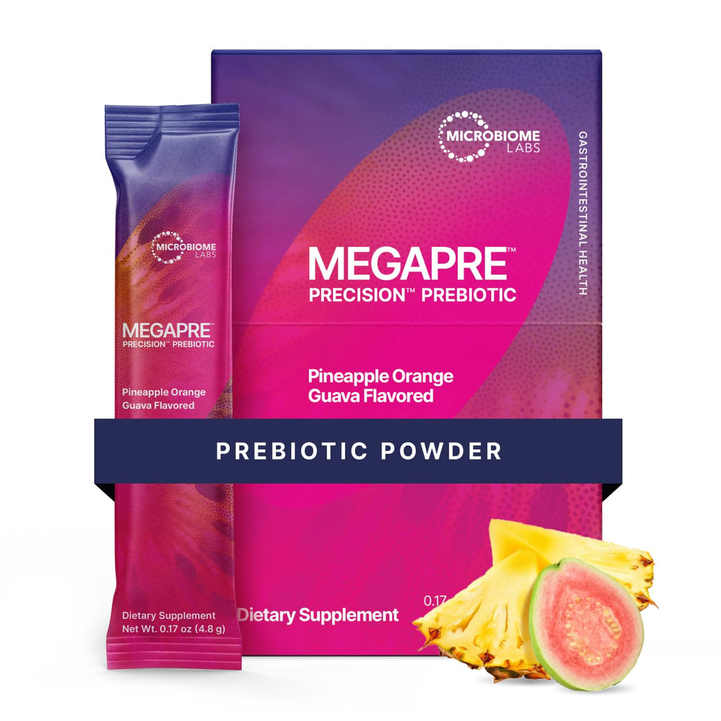 MegaPre prebiotic fiber powder packets