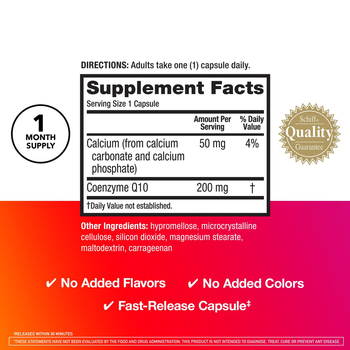 MegaRed CoQ10 for cellular energy production