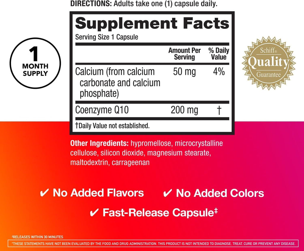 MegaRed CoQ10 supports cardiovascular health