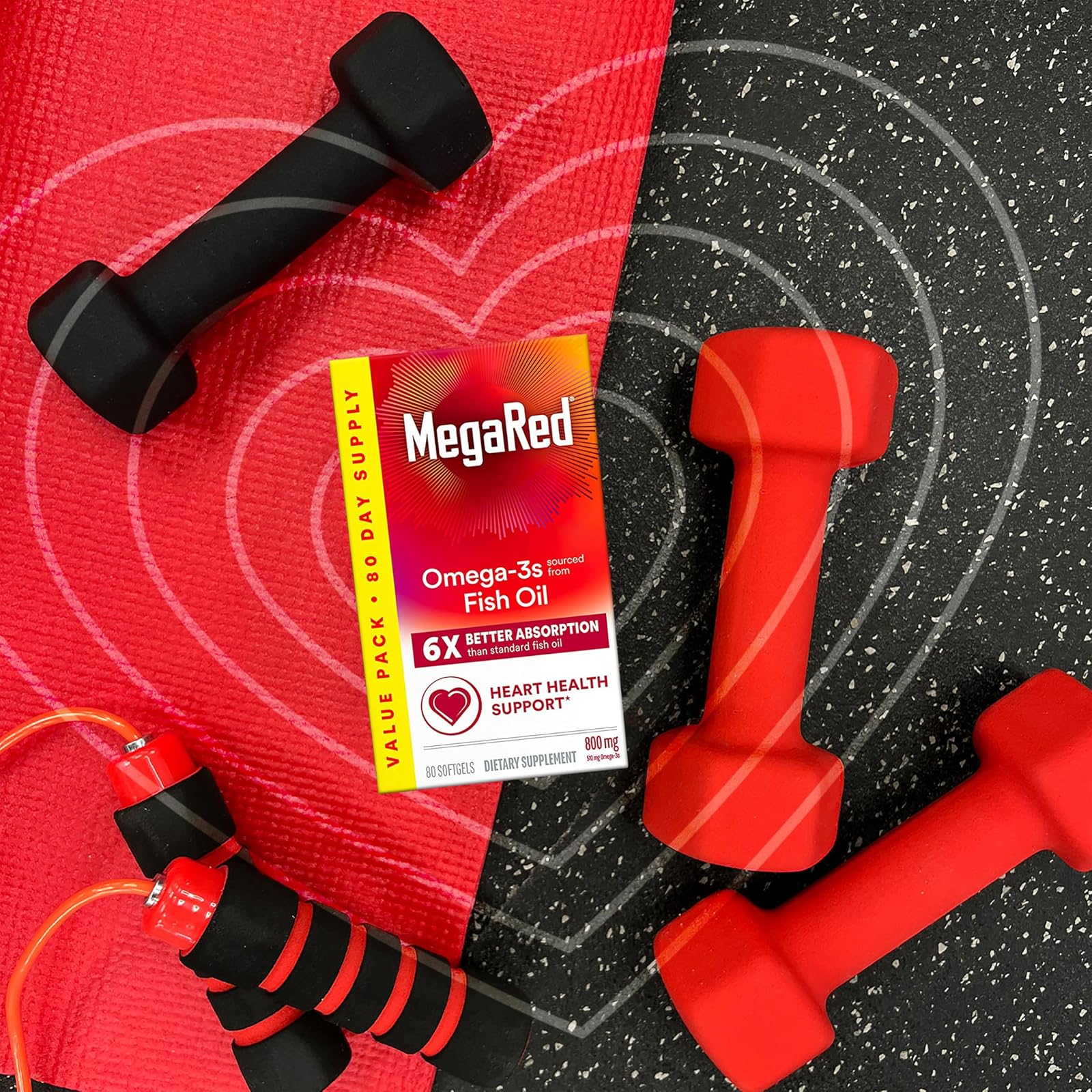 MegaRed fish oil for wellness