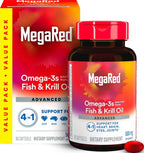 MegaRed fish oil softgels