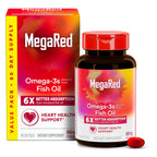 MegaRed fish oil softgels