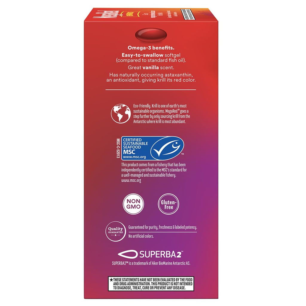 MegaRed krill oil for heart health
