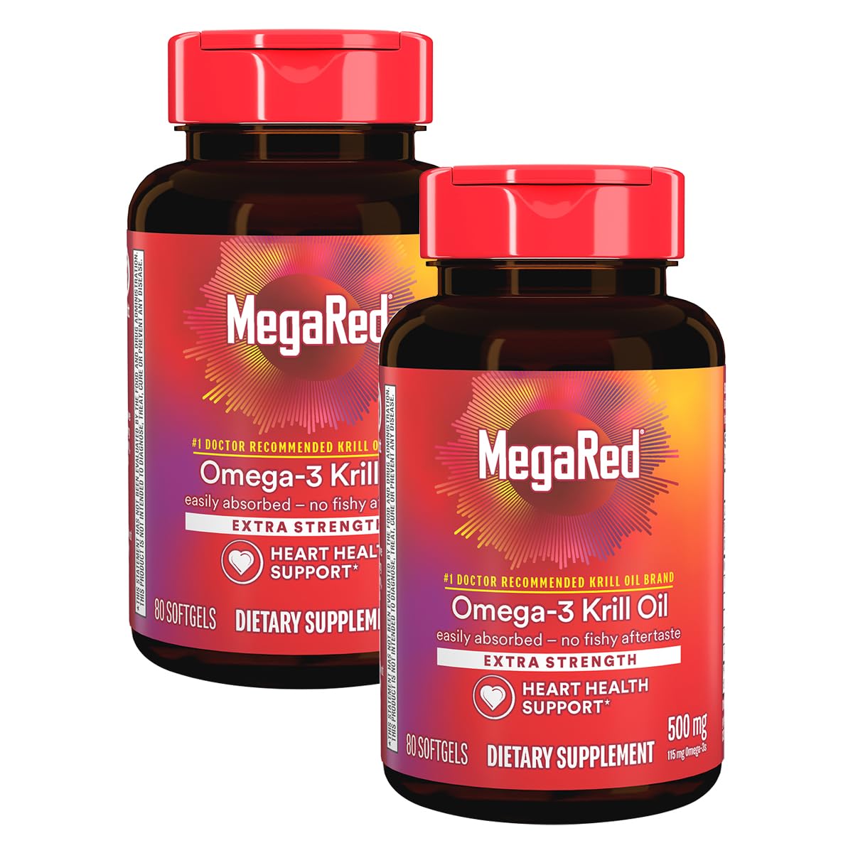 MegaRed krill oil softgels