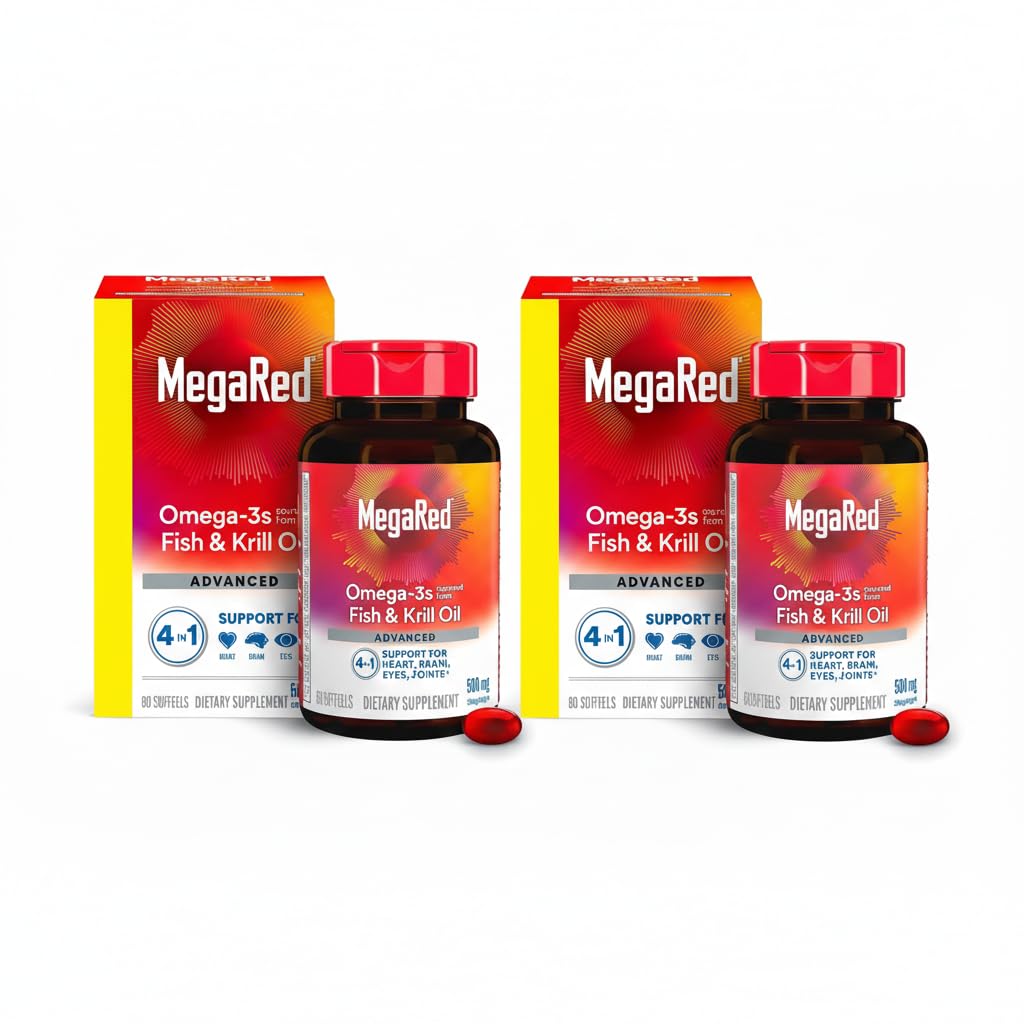 MegaRed krill oil softgels