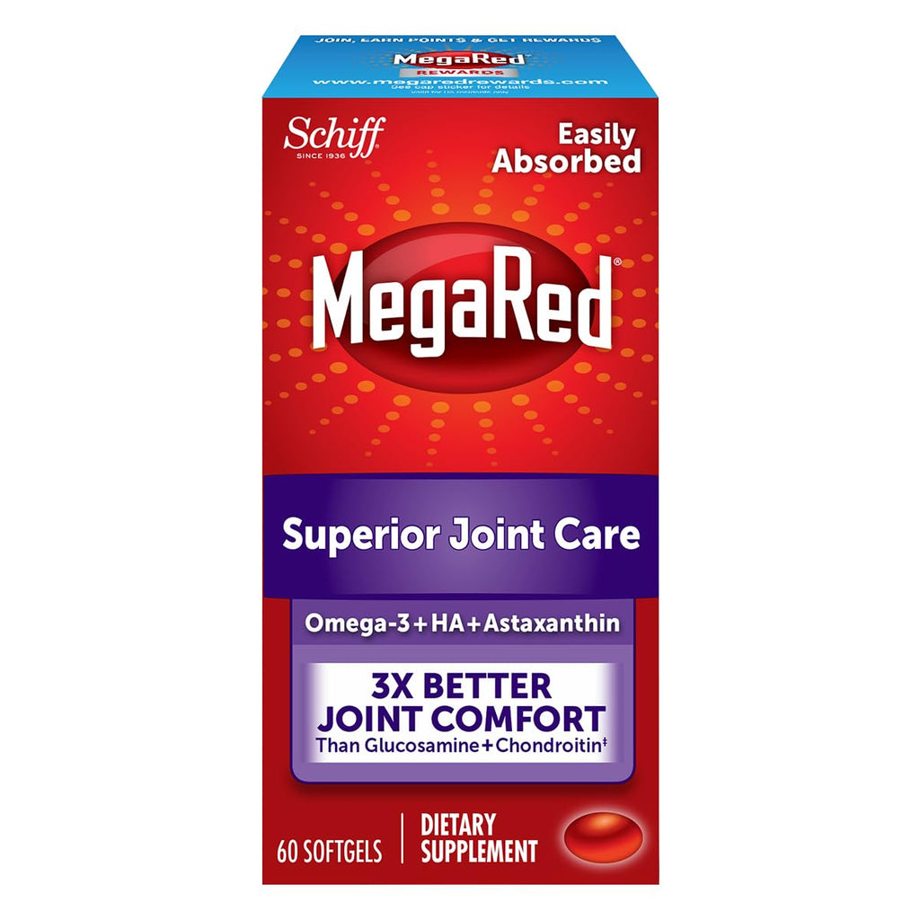 MegaRed krill oil softgels