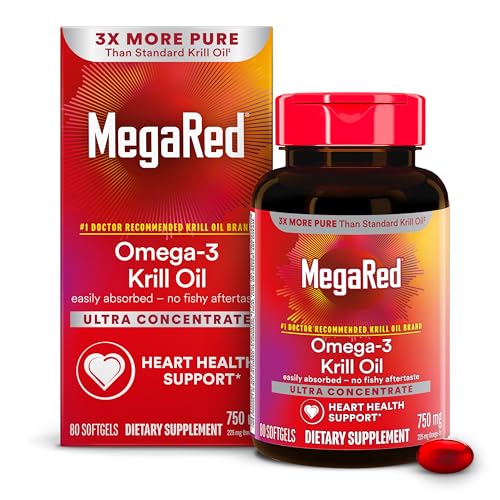 MegaRed krill oil softgels