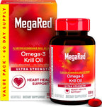 MegaRed krill oil softgels
