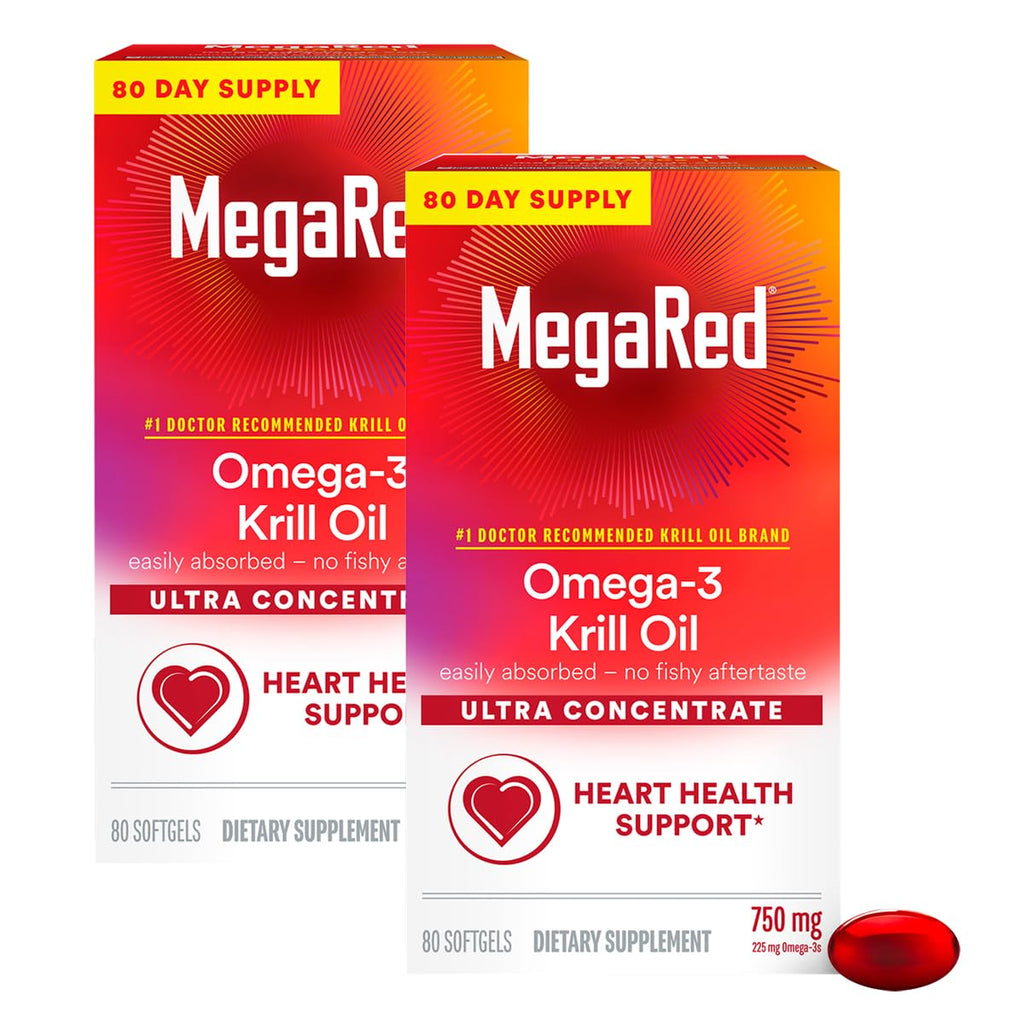MegaRed krill oil softgels