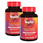 MegaRed Omega 3 softgels for heart health