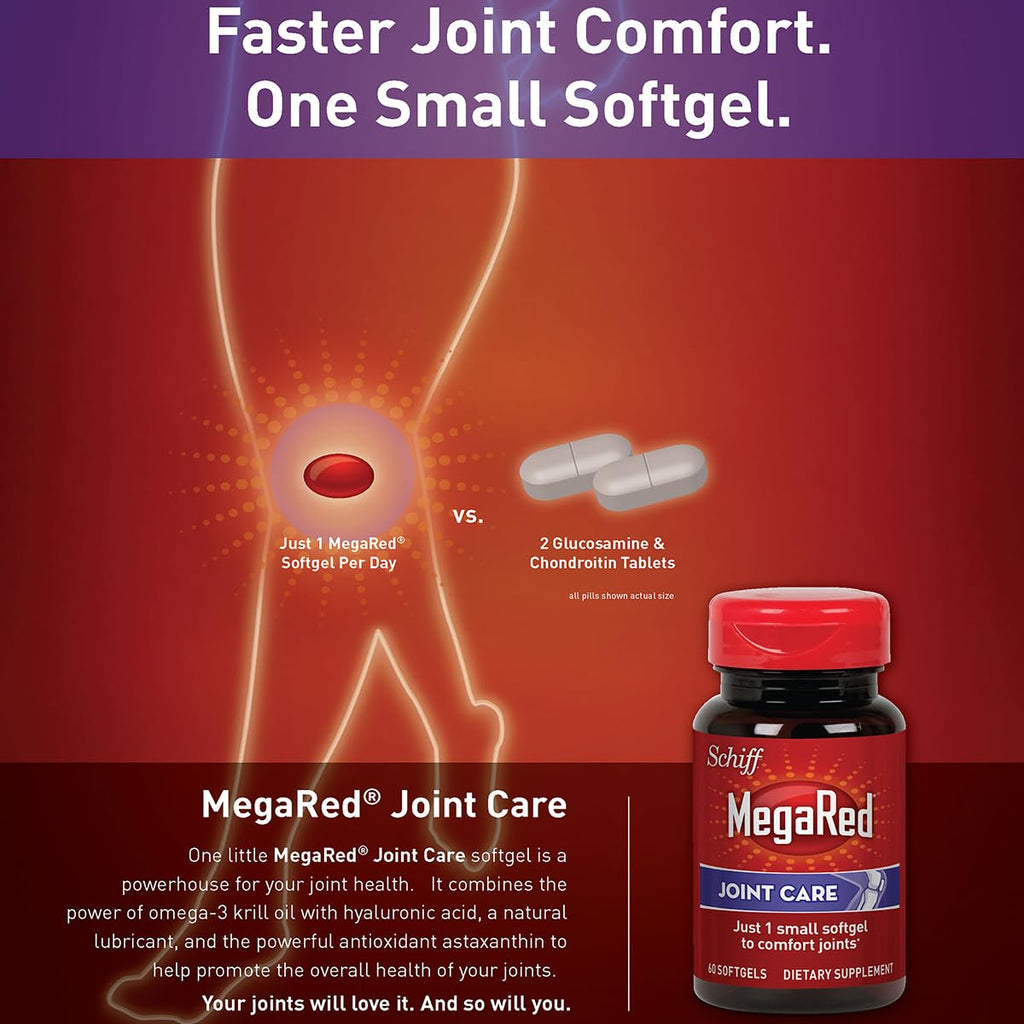 MegaRed softgels for daily wellness