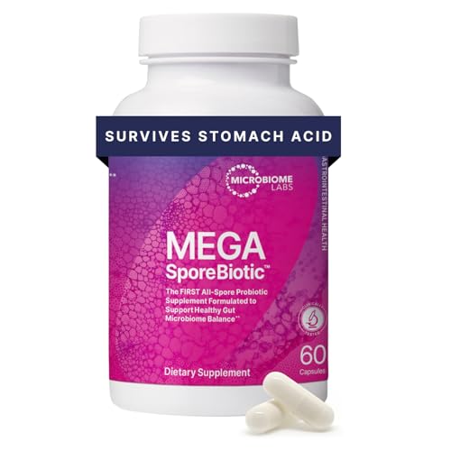 MegaSporeBiotic probiotics for gut health