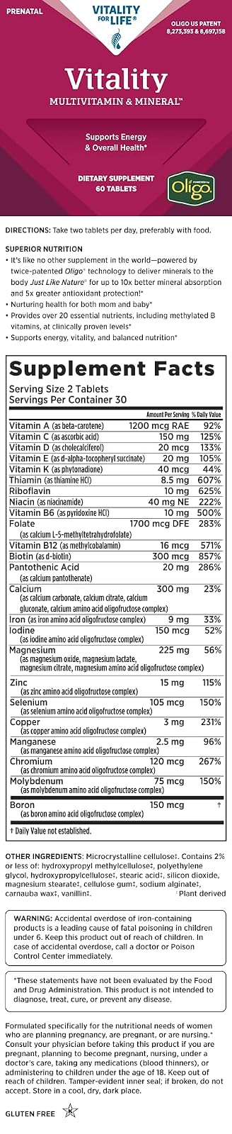 Melaleuca multivitamin support for pregnancy