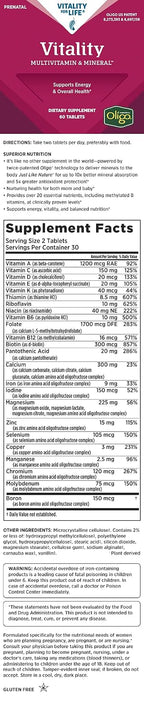 Melaleuca multivitamin support for pregnancy