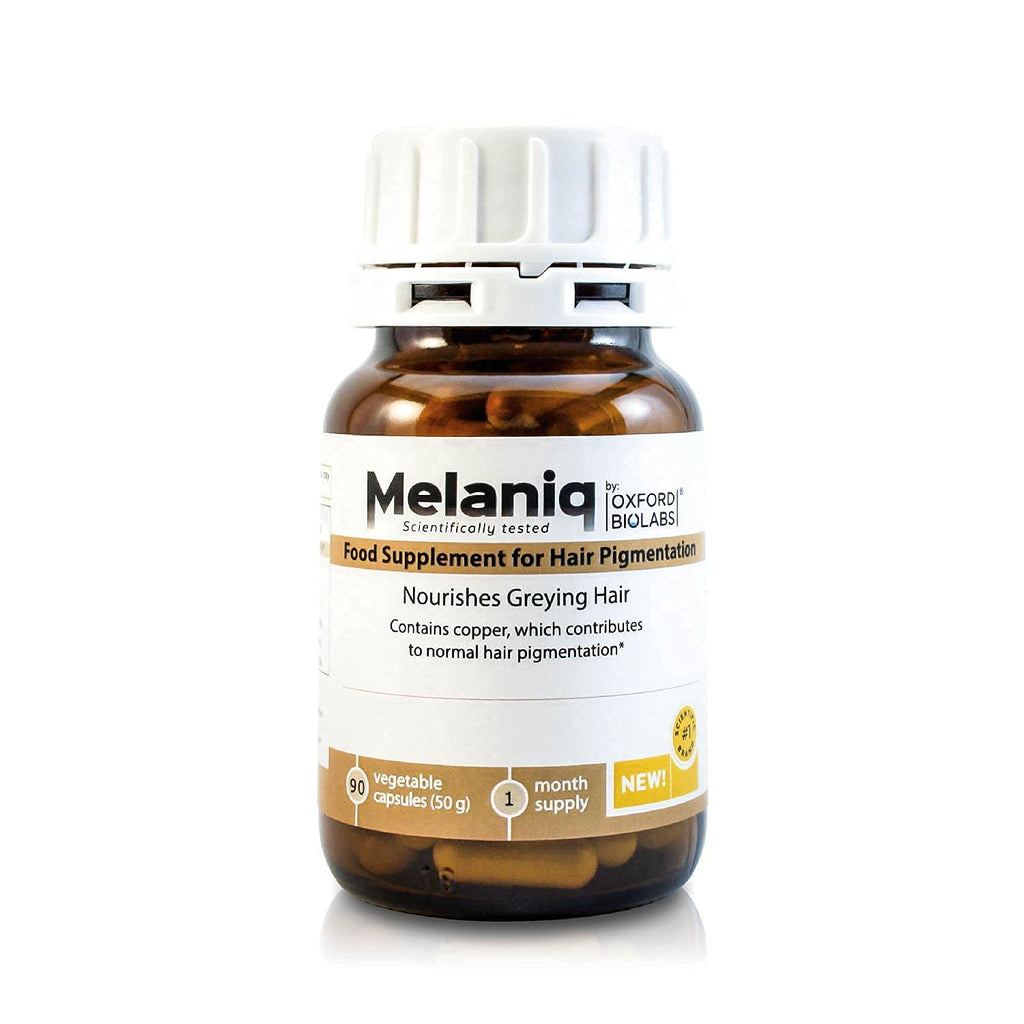 Melaniq hair pigmentation supplements