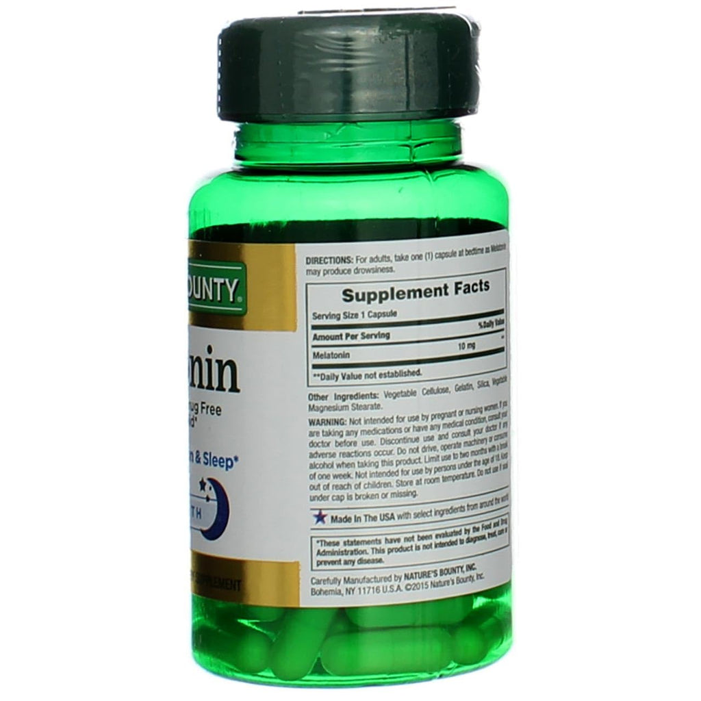 Melatonin 10 mg support for better sleep