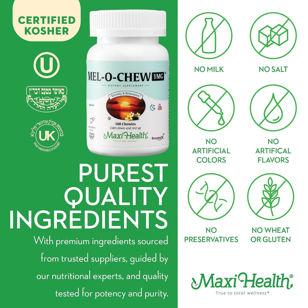 melatonin 10mg alternative chewables