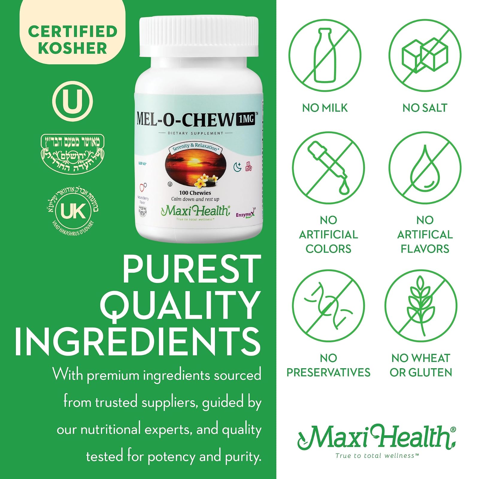 melatonin 10mg alternative chewables