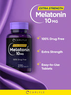 melatonin 10mg for better sleep quality