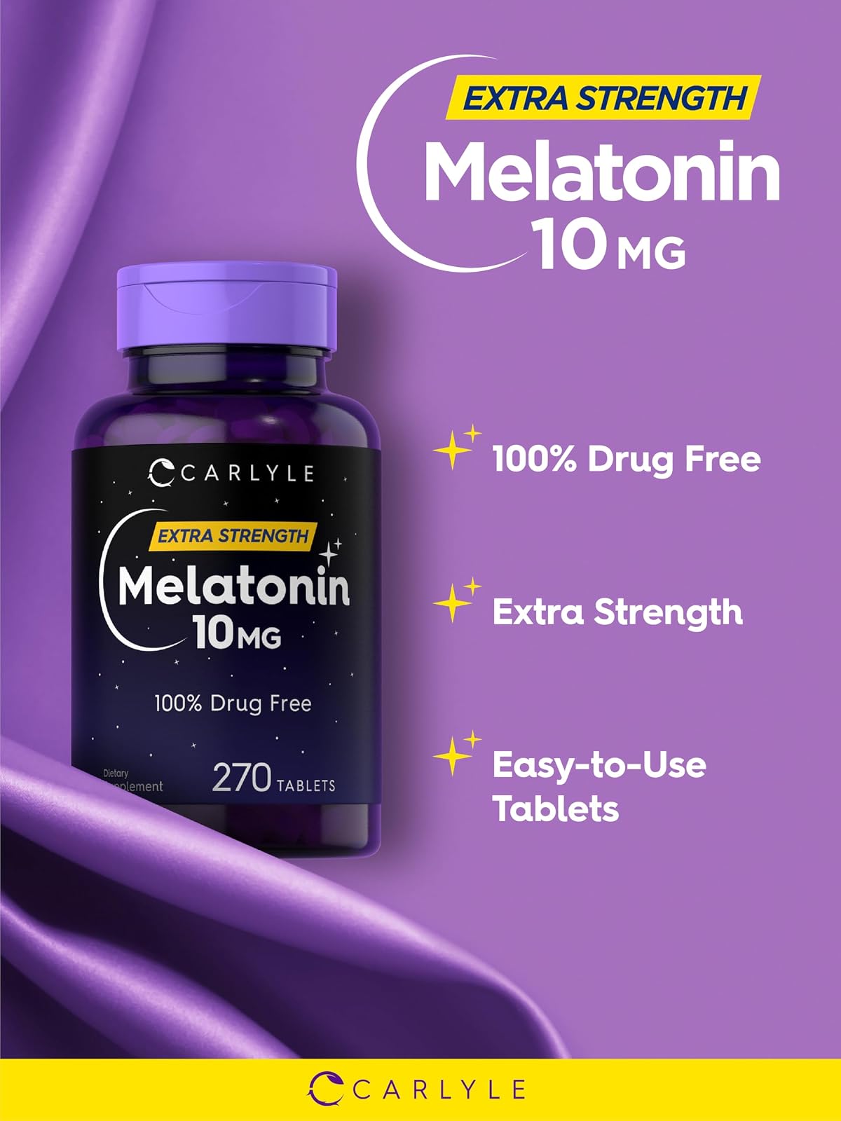 melatonin 10mg for better sleep quality