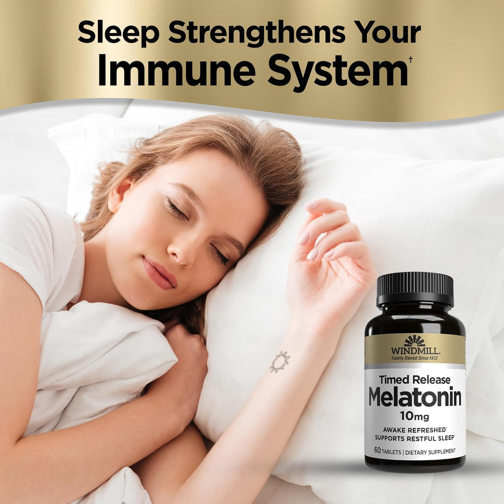melatonin 10mg for better sleep quality