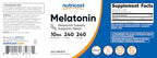 melatonin 10mg for better sleep routine