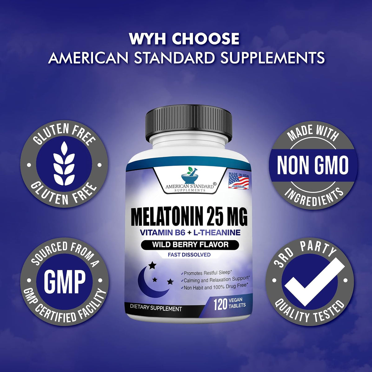 melatonin 10mg for restful nights