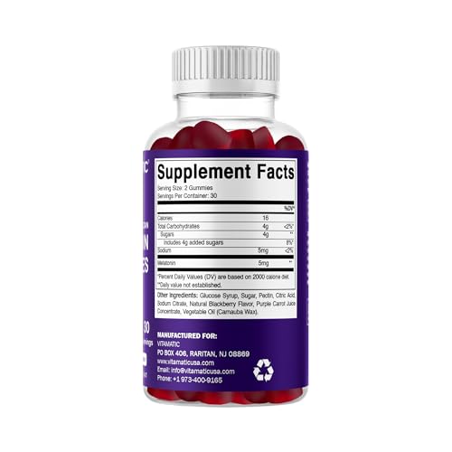 Melatonin 10mg gummies for improved sleep