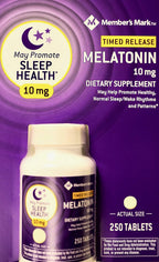 melatonin 10mg tablets for restful sleep