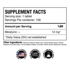 melatonin 12 mg for sleep