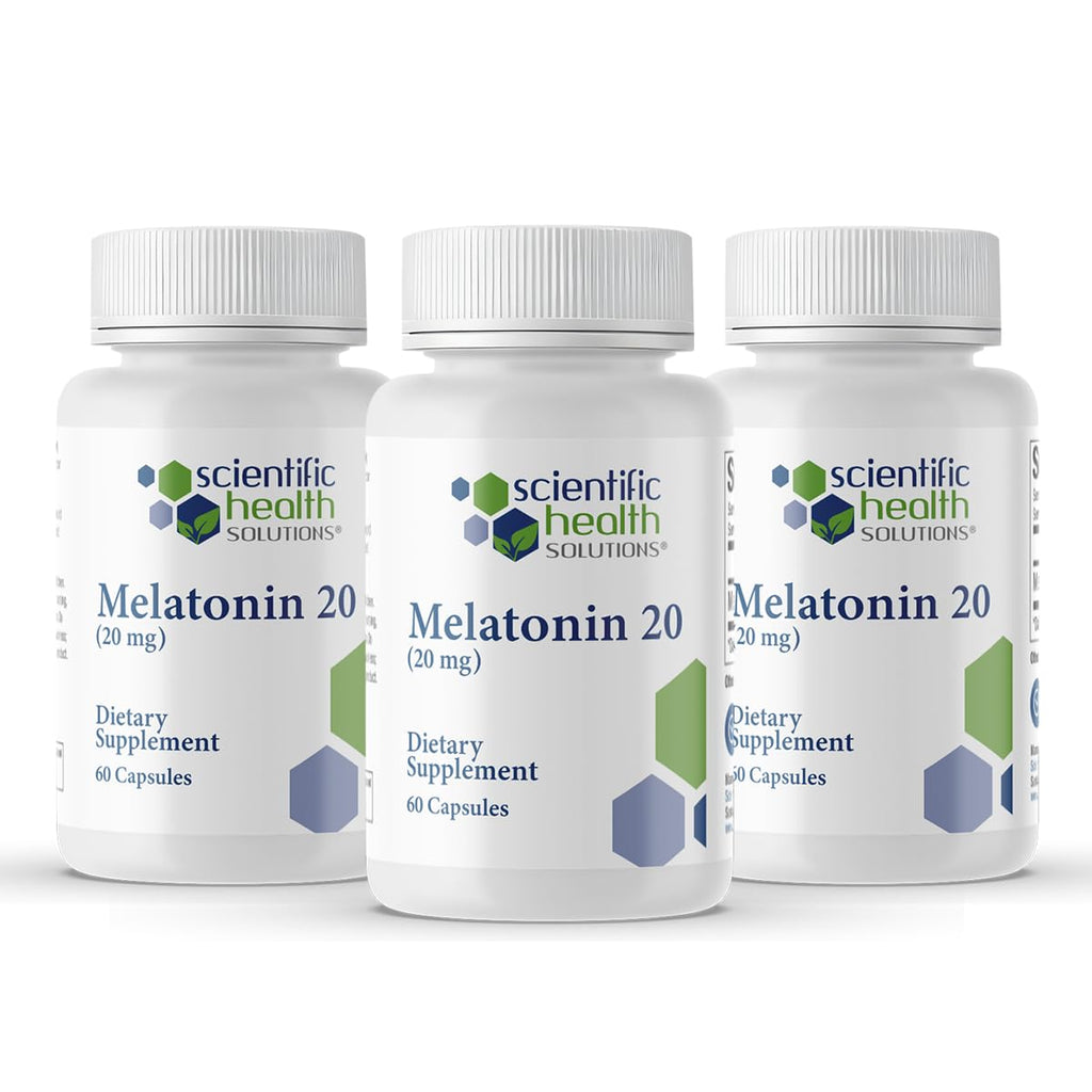 Melatonin 20 mg sleep aid capsules
