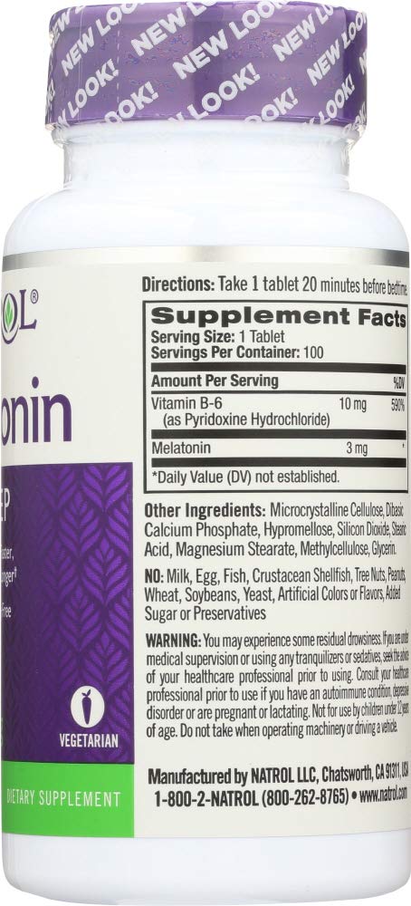 melatonin 3 mg for better sleep quality