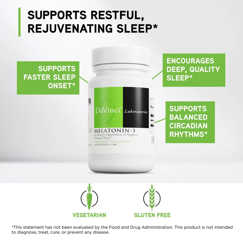 melatonin 3 mg for sleep support