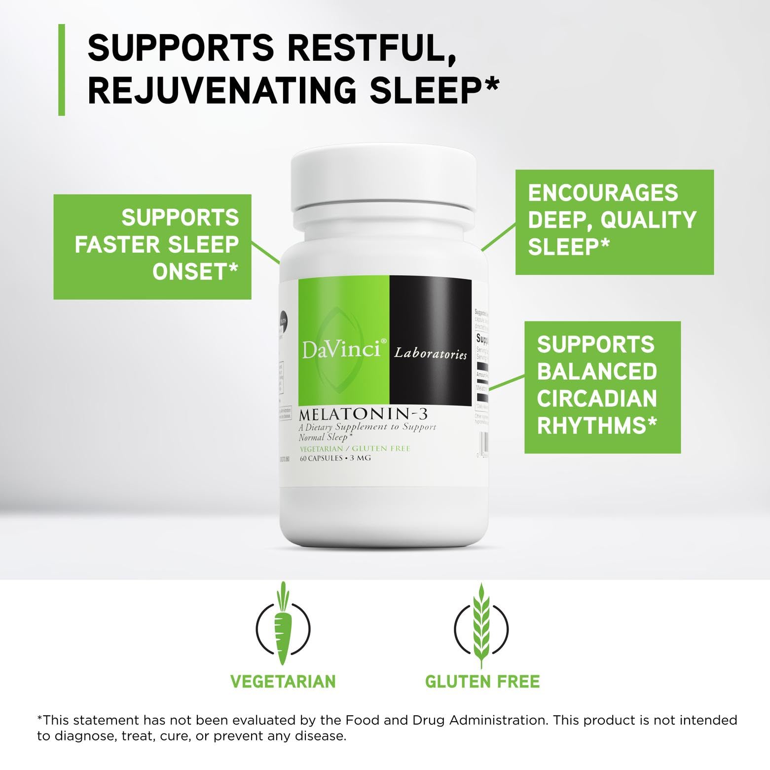 melatonin 3 mg for sleep support